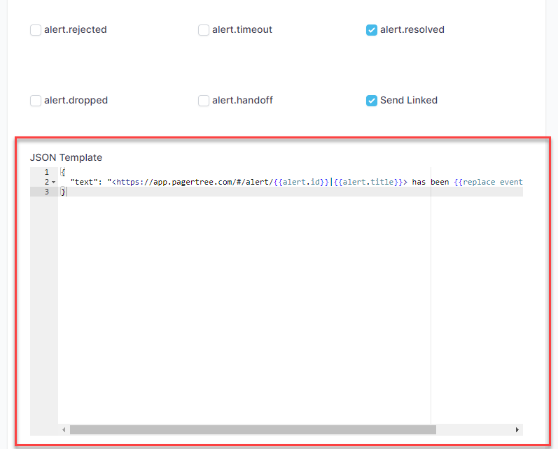 Outgoing Webhook | PagerTree