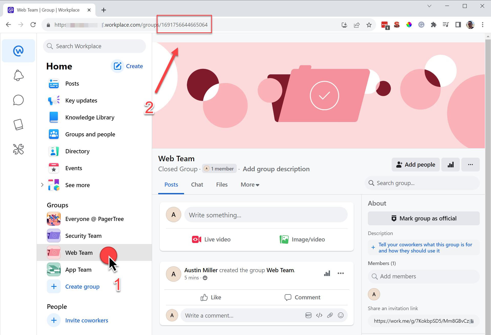 Meta Workplace | PagerTree