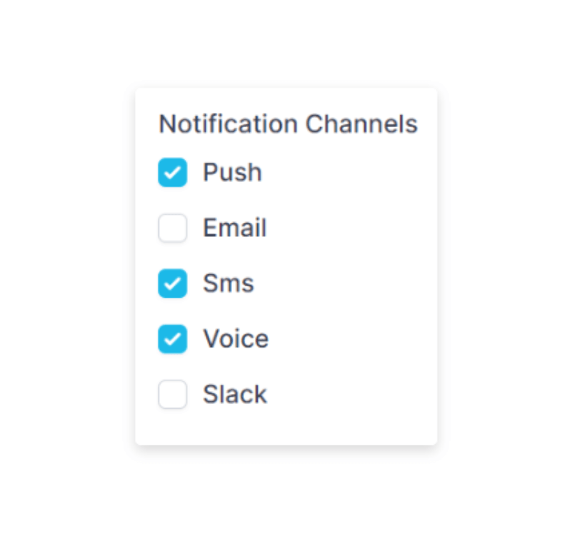 Multi-Channel Notifications